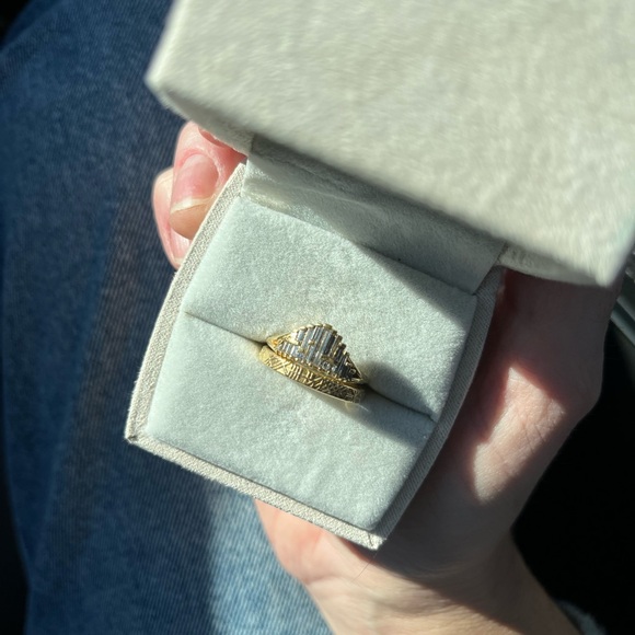 artëmer | Jewelry | Artmer Engagement And Wedding Band Very Unique Hand ...